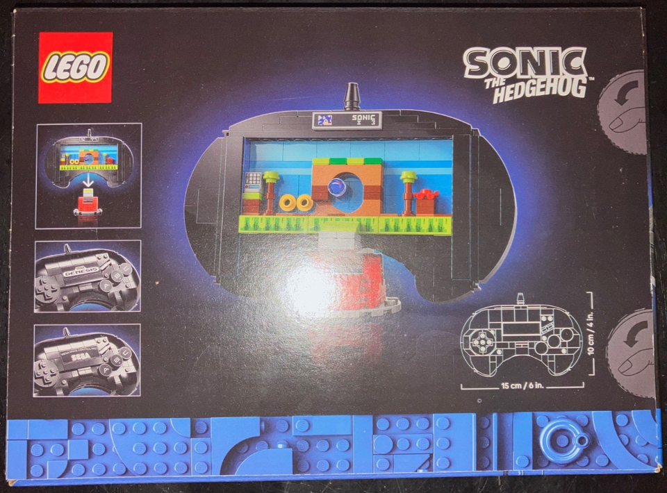 LEGO 40769 Sega Genesis Controller Sonic The Hedgehog GWP Exclusive New ...