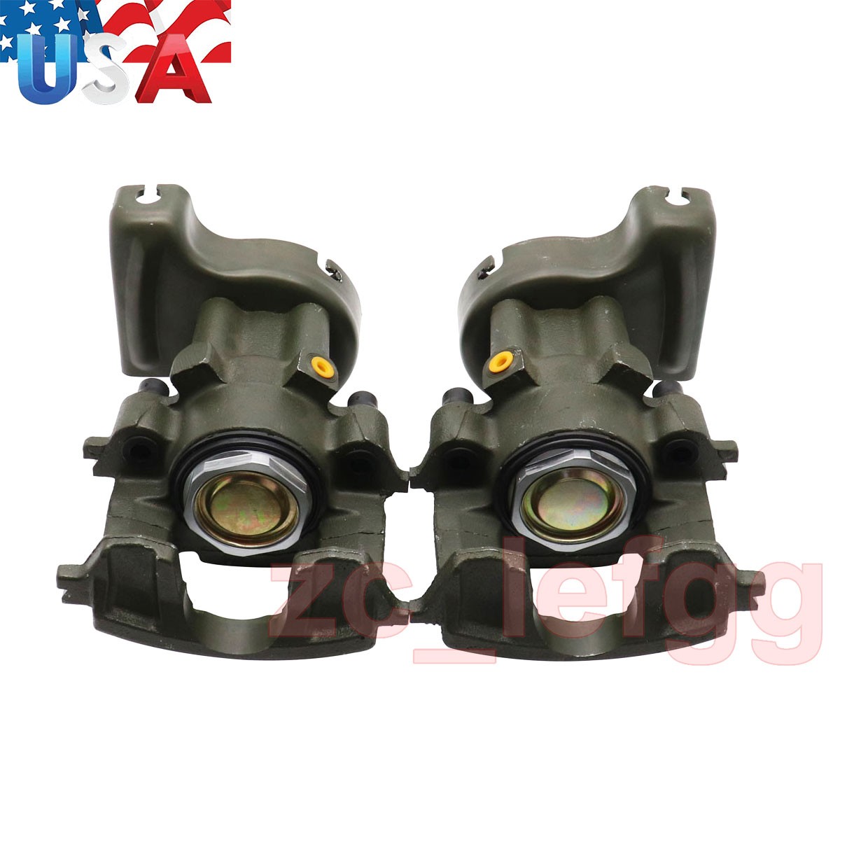 Left & Right Rear Brake Caliper For 1992-06 Hummer H1 Humvee M998 M1097 ...