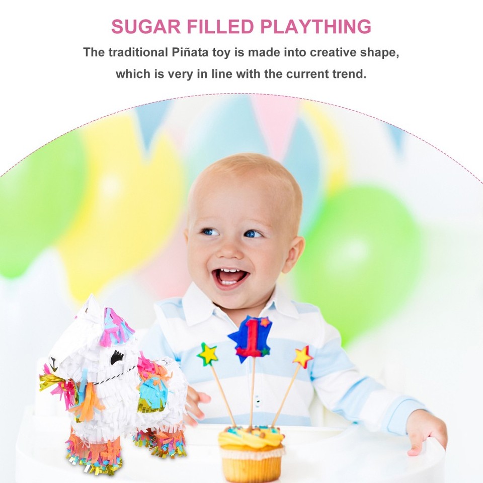 Horse Shaped Paper Pinata Toy Children's Pinata Toy Pinata Sugar Filled ...