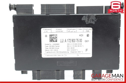 08-18 Mercedes W204 C250 E350 Seat Control Module Front Left Driver ...
