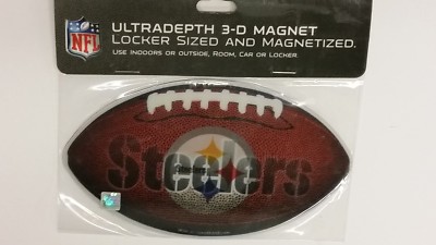 NFL Pittsburgh Steelers Ultra Depth 3-D Magnet, New (Lot of 2 Magnets ...