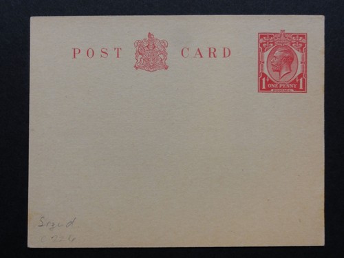 King George V 1d Red Prepaid Postcard - Unused C221 | eBay