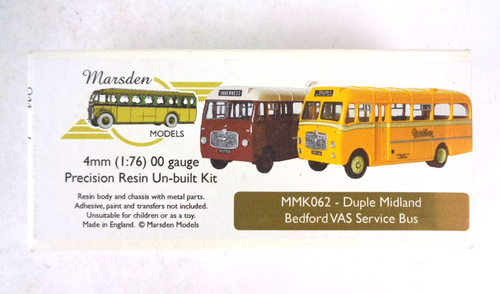 Marsden Models Duple Midland Bedford VAS Service 1/76 Resin Bus Kit ...