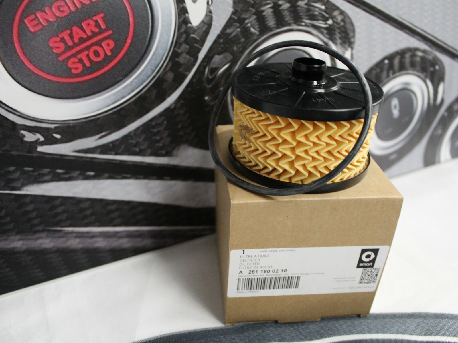 NEW Genuine Smart OM281 Petrol Engine Oil Filter A2811800210 | eBay