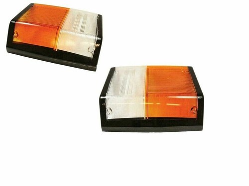 Range Rover Classic Front LH and RH Indicator & Side Light Lenses Set ...