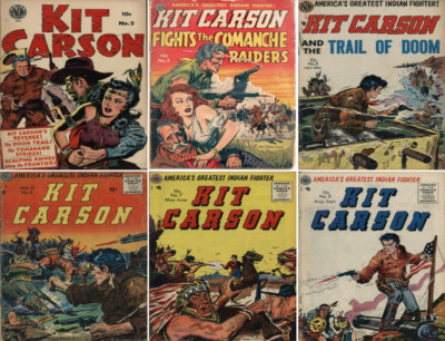 1950 - 1955 Kit Carson Comic Book Package - 7 eBooks on CD | eBay