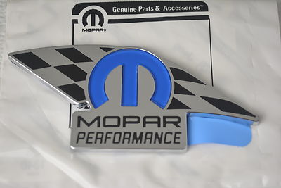 Dodge Jeep Chrysler Mopar Performance Chrome Emblem Nameplate new OEM ...