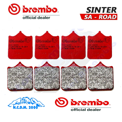 8 Front Brake Pads Brembo Sintered Bimota DB6 Delirio 1000 2013 | eBay
