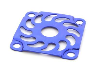 Blue Metal Cooling Fan Guard Cover for 30x30mm Size Fans - Enhanced ...