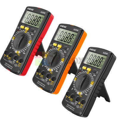 SZ08 Digital Multimeter Professional Auto Voltmeter AC DC 220V ...