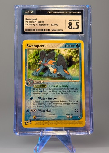 Pokemon TCG 23/109 Swampert Ruby & Sapphire Non Holo Rare NM | eBay