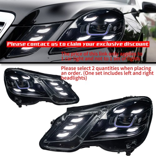 Single LED Headlight For Mercedes Benz E-Class W212 10-13 DRL Turn ...