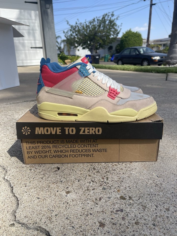 Size 11 - Jordan 4 Retro x Union LA ‘Guava Ice’ 194500712287| eBay