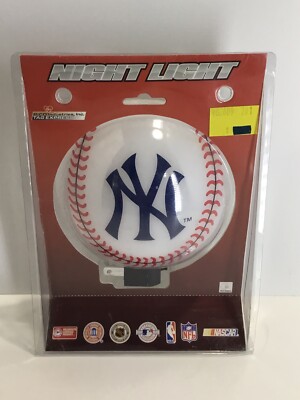 New York Yankees Baseball Night Light Licensed MLB Approximately 5 ...