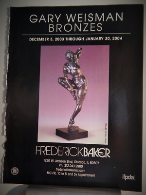 GARY WEISMAN ART PIECE VTG ORIG 2003 ADVERTISEMENT | eBay