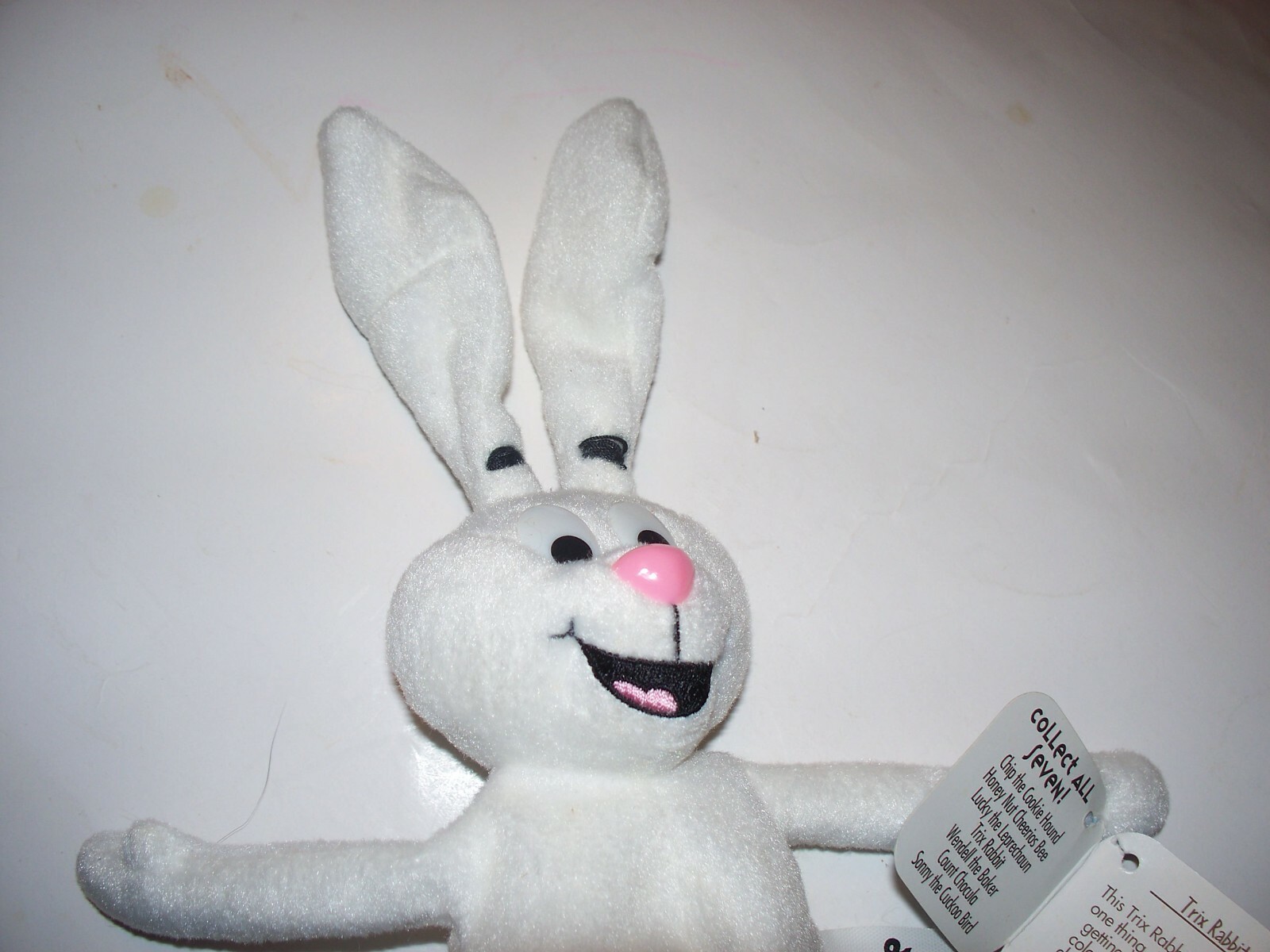 Vintage TRIX Rabbit Plush 11” Big Breakfast Babies Beanbag General ...