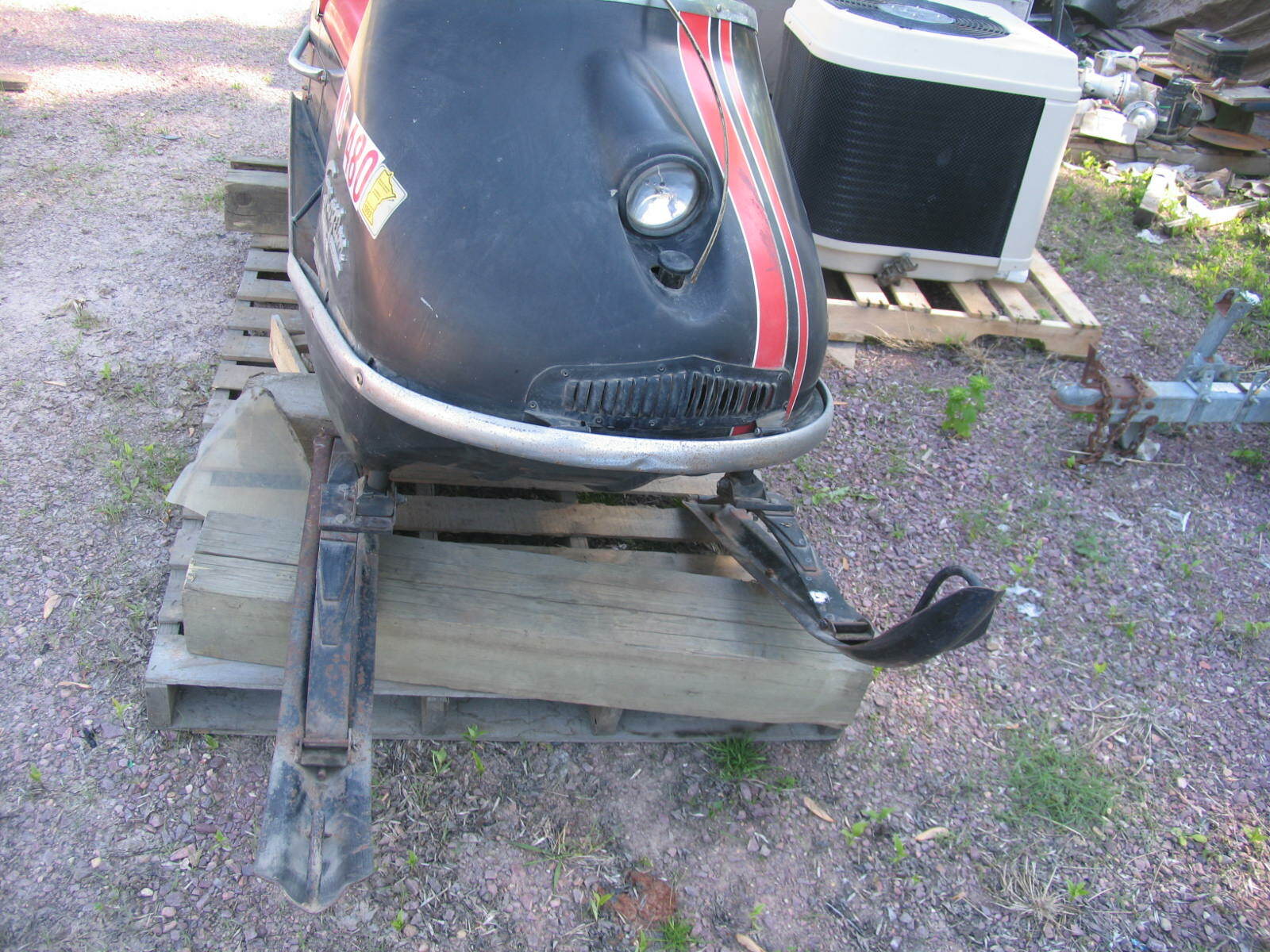 Trail-A-Sled Vintage Scorpion Mark II 300 Snowmobile | eBay