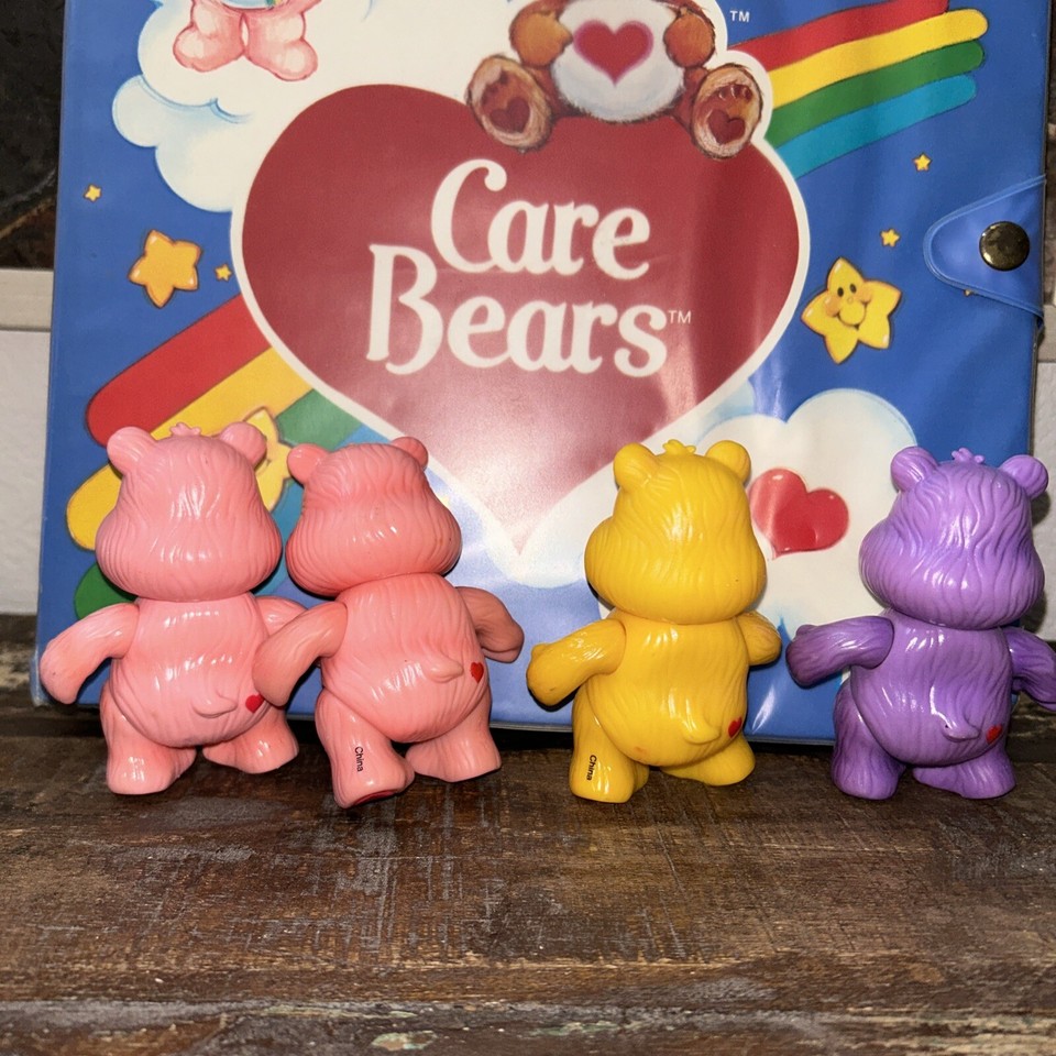 Care Bears Vintage PVC etc And Case LQQK VTG 80’s Toys Figures ...