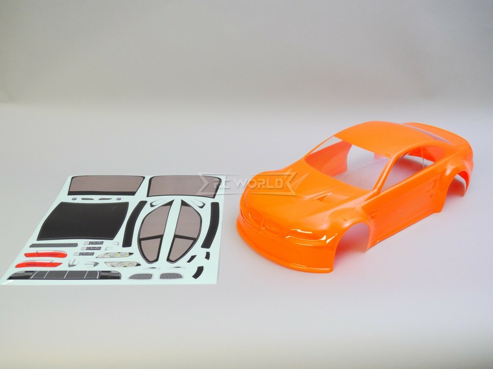 1/10 RC Car BODY Shell E92 BMW E90 M3 200mm *PRE- FINISHED* ORANGE | eBay