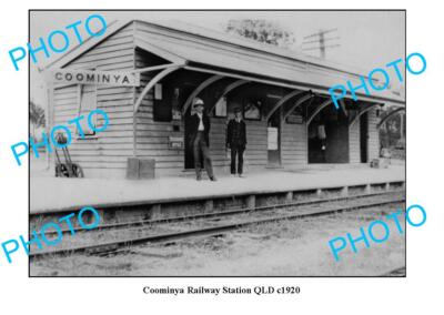 OLD 6 x 4 PHOTO COOMINYA RAILWAY STATION c1920 QLD | eBay Australia