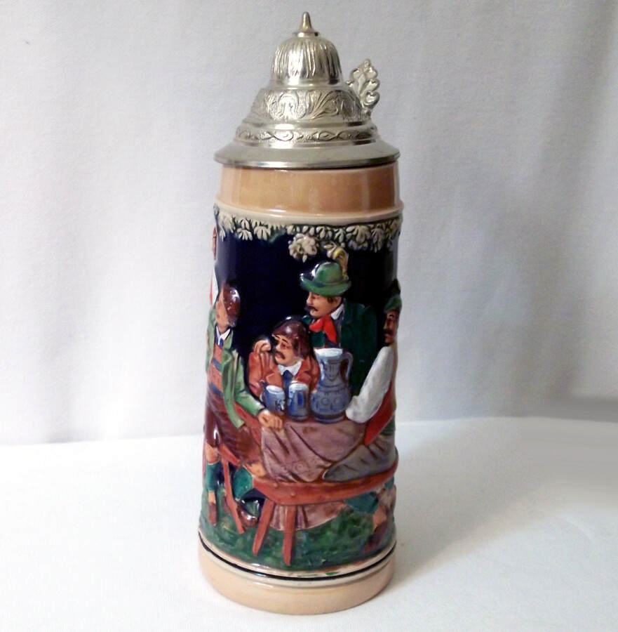 German Beer Stien Original Gerz Gerzit Olympia Beer West Germany Mug ...