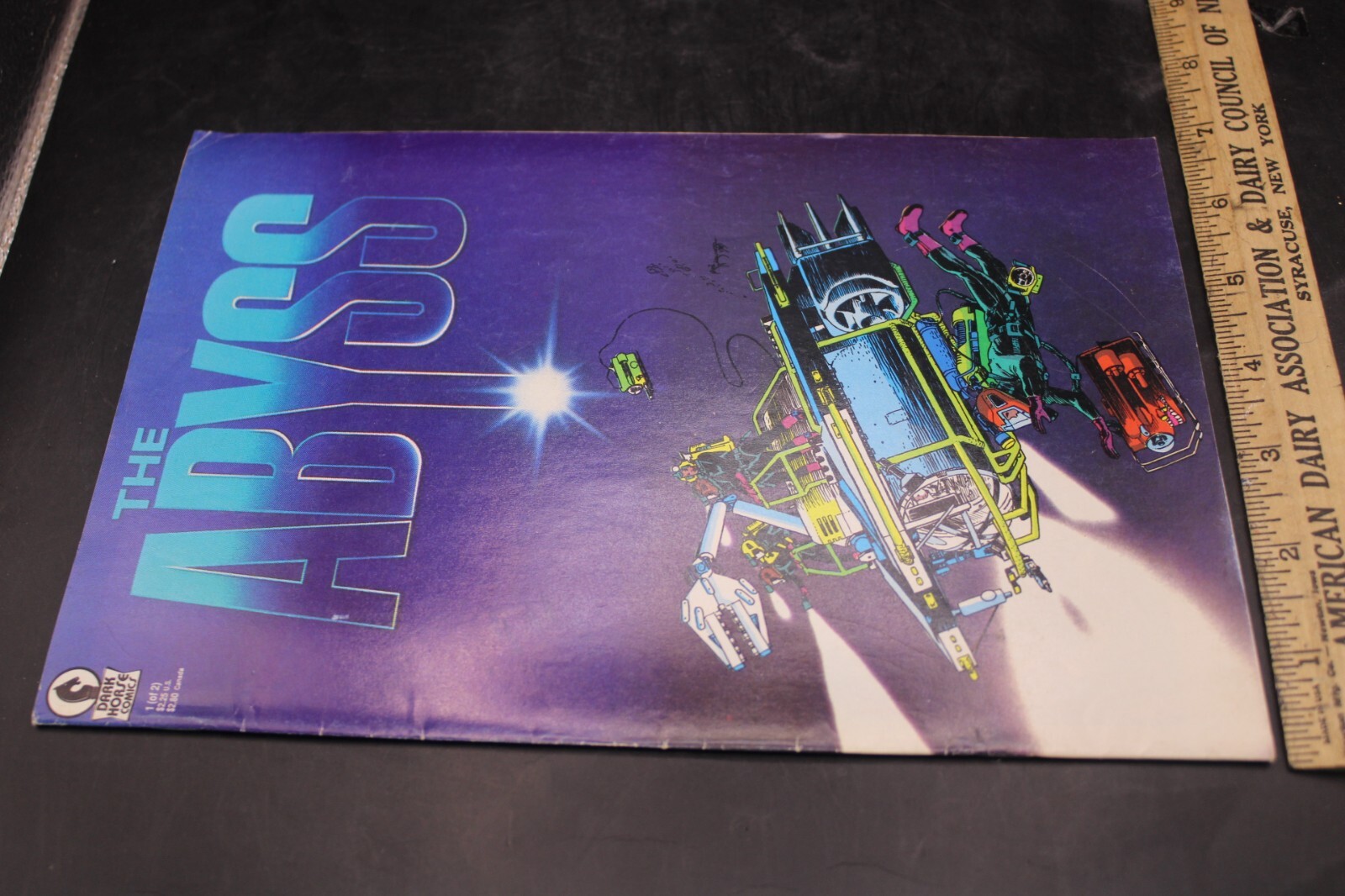 THE ABYSS #1 Dark Horse Comics 1989 James Cameron Artist Michael Kaluta ...