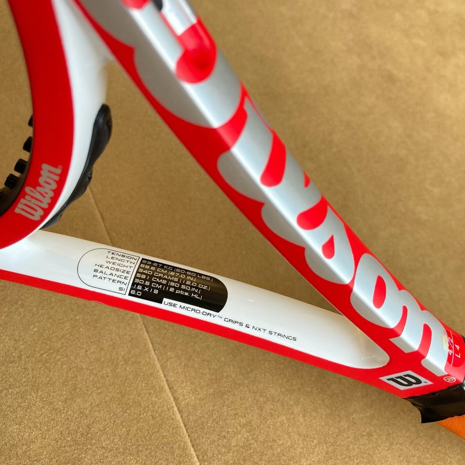 Wilson nCode Six One 6.1 Tour 90 Roger Federer Pro Staff Tennis Racquet ...