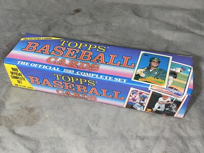 1989 Topps Baseball Card Complete Set Factory Sealed Sports 792 Mint ...