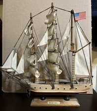 USCG Eagle Training Tall Ship 36" Wooden Model US Coast Guard Barque ...