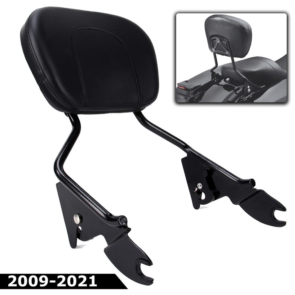 For 14-23 Harley Touring Quick Release Backrest Sissy Bar / Docking ...