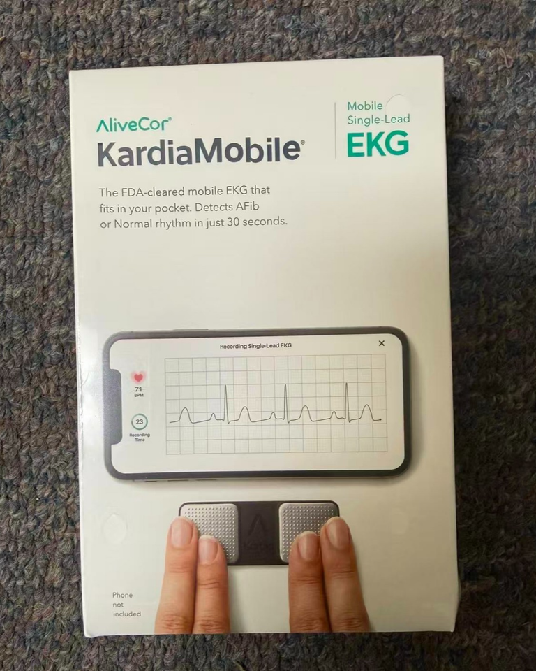Open Box KardiaMobile 1-Lead Personal EKG Monitor – Record at Home | eBay