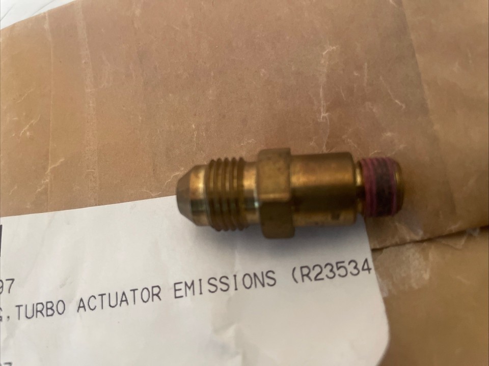 DETROIT DIESEL TURBOCHARGER ACTUATOR FITTING 23536197 NEW | eBay