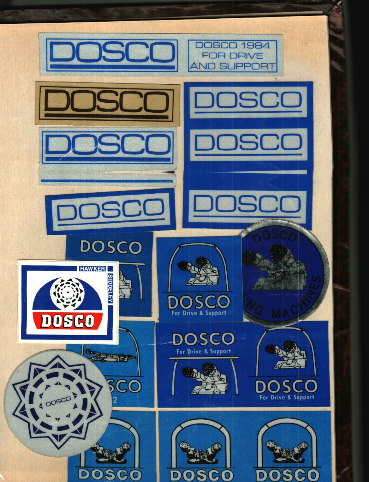 NICE LOT OF 14 DOSCO COAL MINING STICKER # 11 | eBay