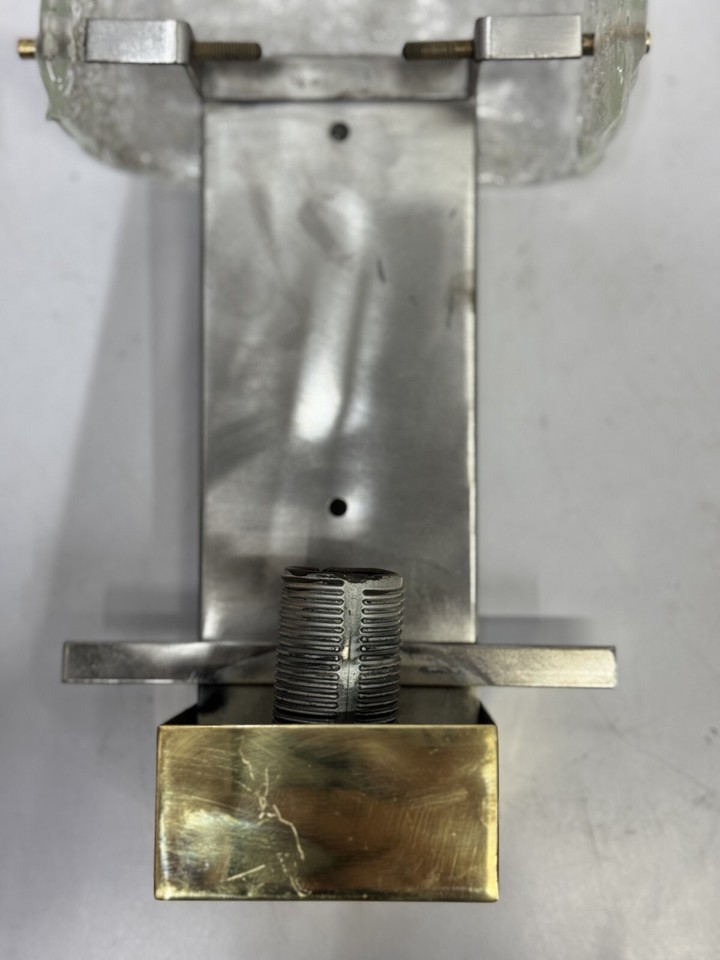 Nautical Gems Unique Ice Crystal Type Glass Brass Interior Wall Design ...