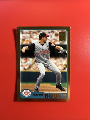 2001 Topps Gold #79 Aaron Boone Cincinnati Reds SP /2001 | eBay