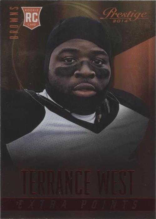 2014 Panini Prestige - Rookie Terrance West #290 Extra Points Red (RC ...