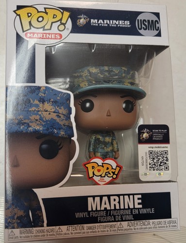 FUNKO POP! Military USMC, MARINE Working Uniform [New Toy] Vinyl Figure ...