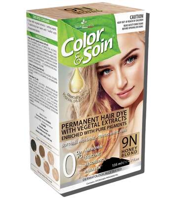 Color & Soin Permanent Hair Dye 9N - Honey Blond | eBay