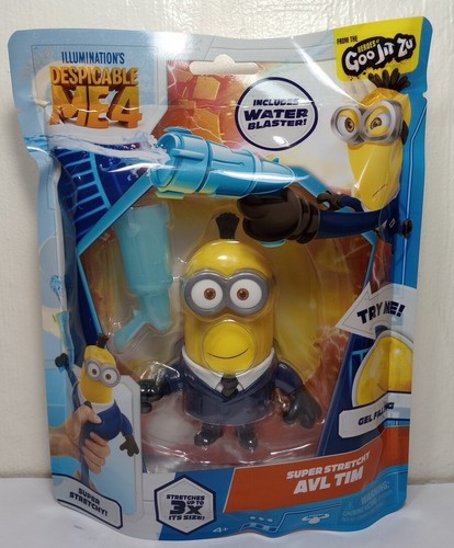 2024 Despicable Me 4 Heroes of Goo Jit Zu Super Stretchy Avl Tim Minion ...
