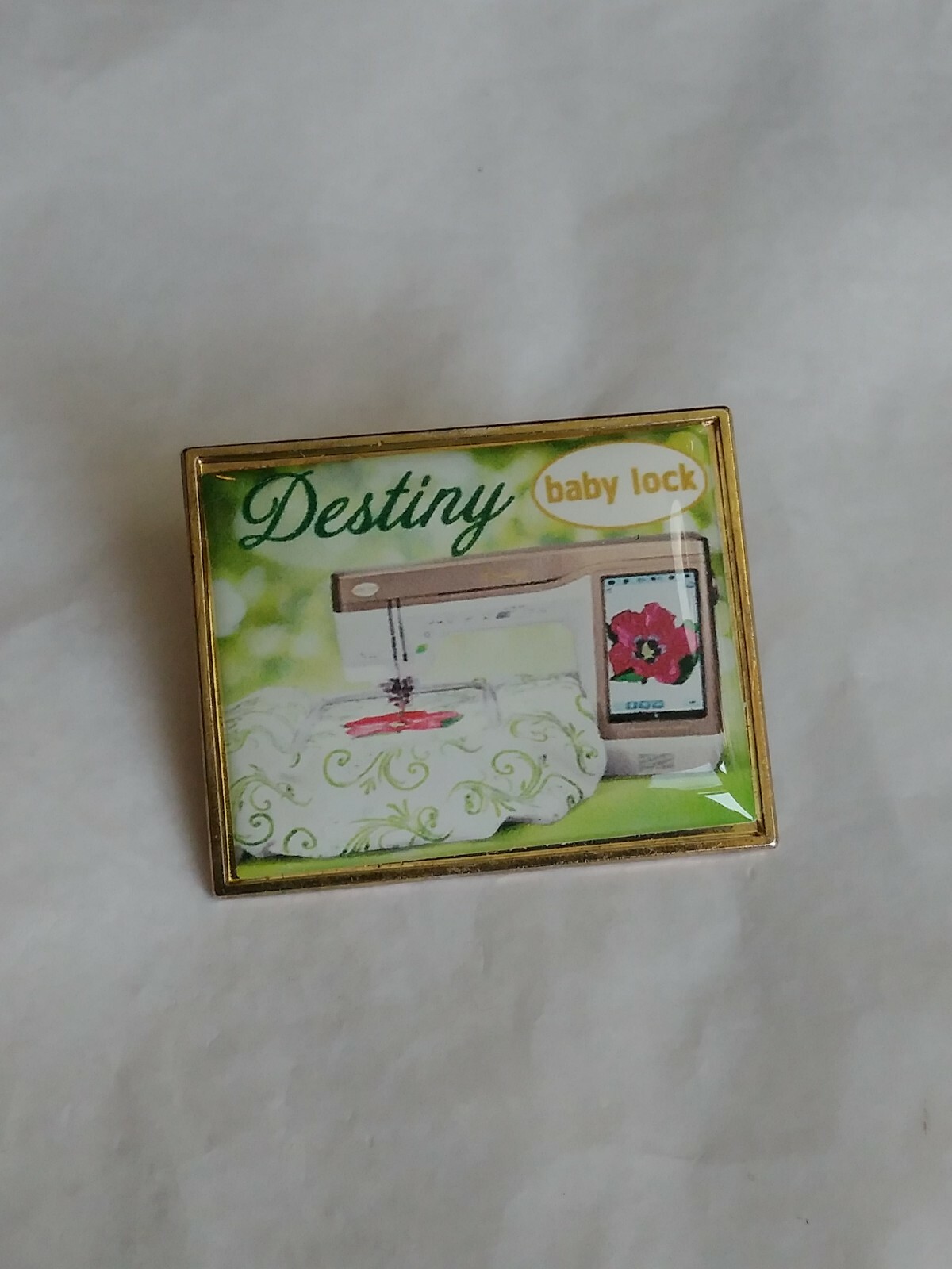 Destiny Baby Lock Lapel Pin Machine Products For The Love Of Sewing | eBay