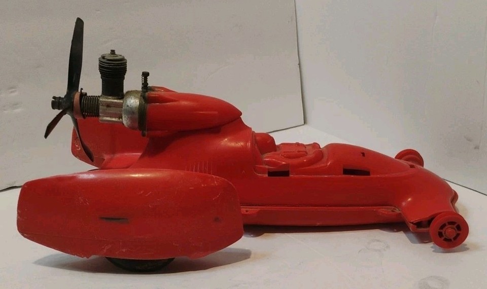 RARE Vintage 1970's COX SHRIKE Prop Rod Gas Powered Tether Car For ...