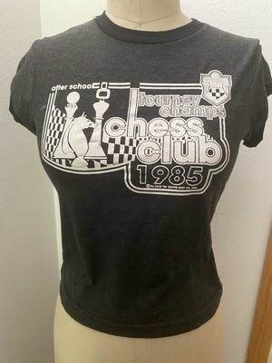 Vintage 2000s Chess Club hot topic 1985 Shirt | eBay