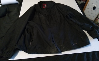 Swiss Tech Men’s Black Zip Up Collared Jacket Size (3XL 58"Chest) 30 ...
