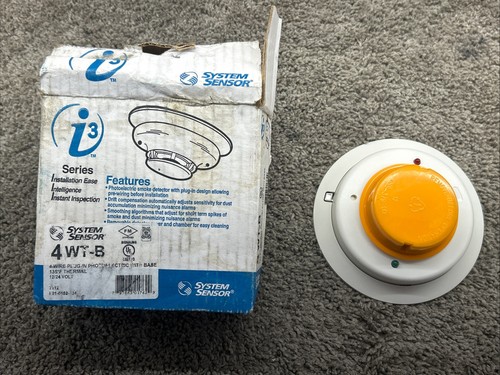System Sensor SpectrAlert 4WT-B 4 Wire Smoke Detector With Built-In Heat 39755 783863017629| eBay