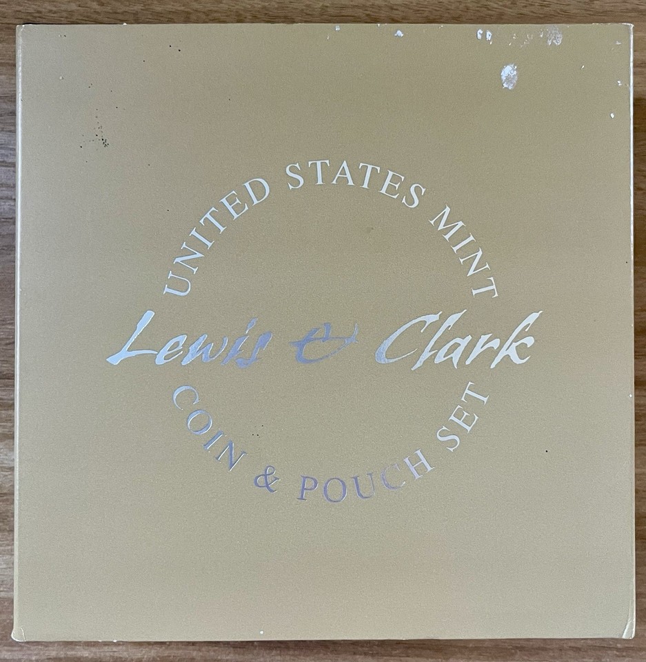 2004 US Mint Lewis & Clark Coin & Pouch Set Great Sioux Nation ...