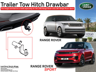 Range Rover L460 Range Rover Sport L461 Trailer Tow Hitch Drawbar ...