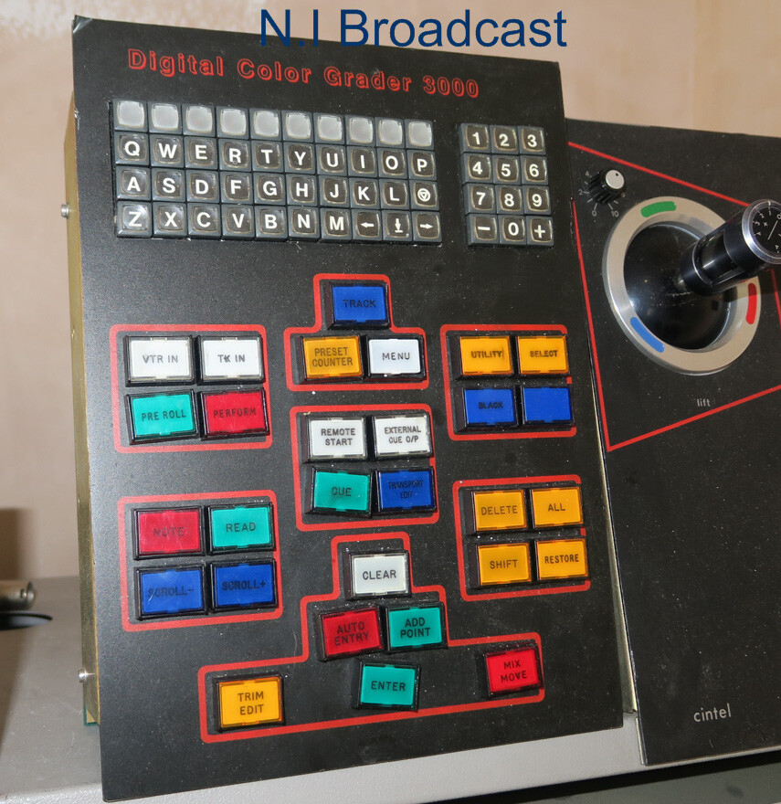 Rank cintel telecine remote panels / modules for desk all sold as shown ...