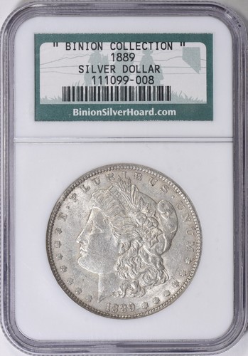 1889 MORGAN SILVER DOLLAR - BINION SILVER DOLLAR HOARD - NEVADA | eBay