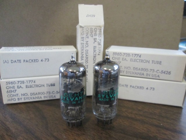 6EH7 / Ef183 NOS Vacuum Tube SYLVANIA Pentode for sale online | eBay