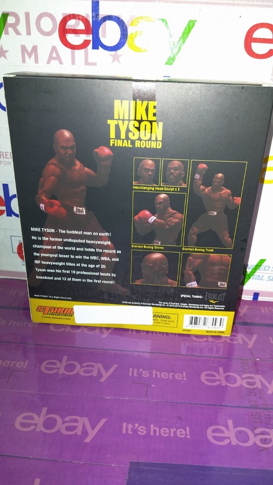 STORM COLLECTIBLES MIKE TYSON Final Round BOXING Action FIGURE Asian ...